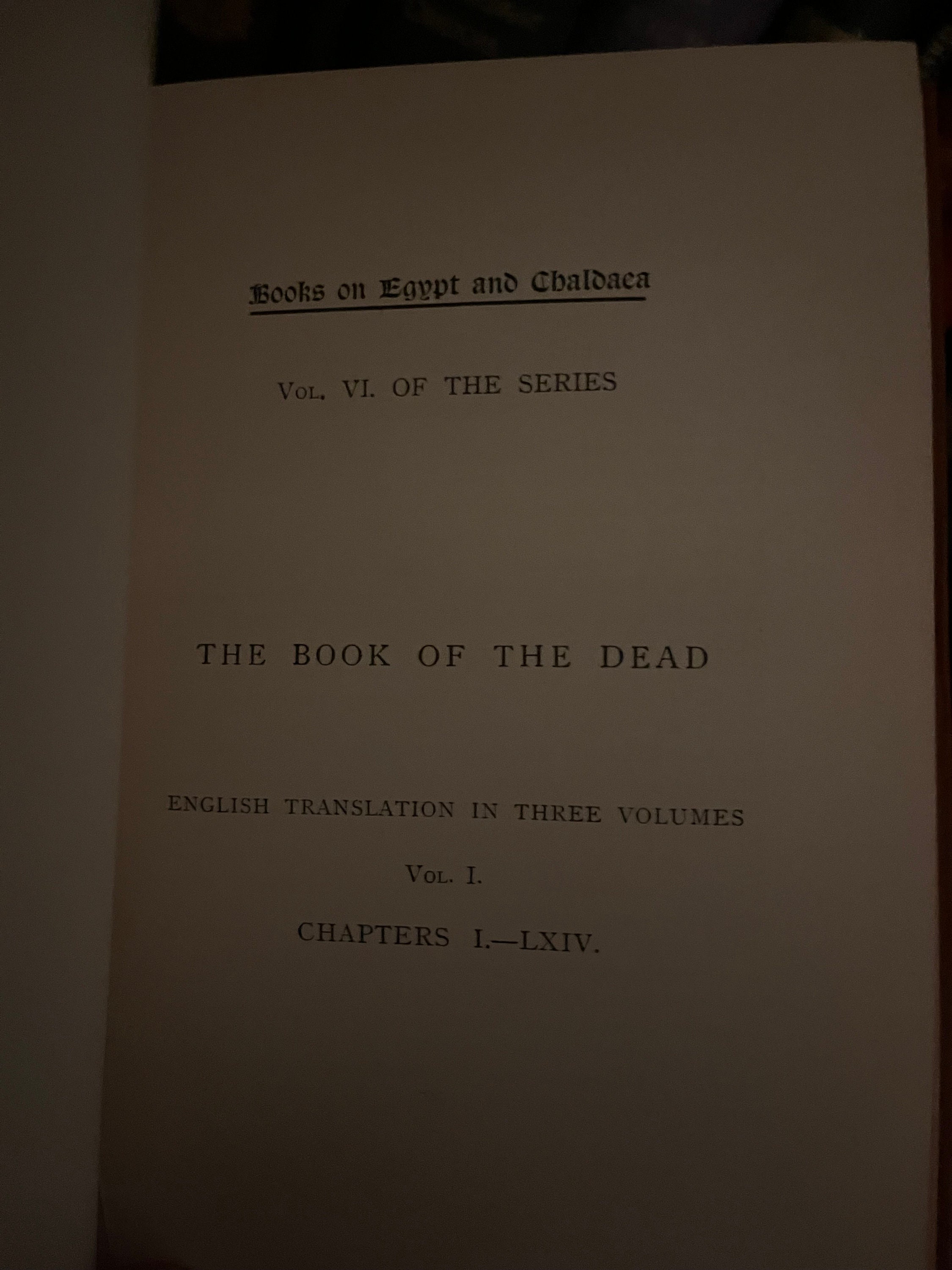Books of the Dead Vol. 1-3 rare Find Rare Occult, Paganism, Necromancy ...