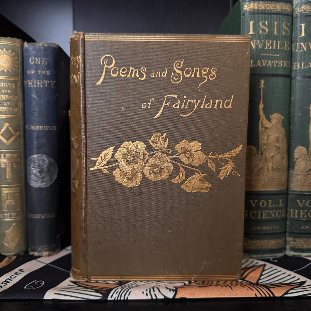 Poems and Songs of Fairyland, Selected by A.E. Waite - Occult ...