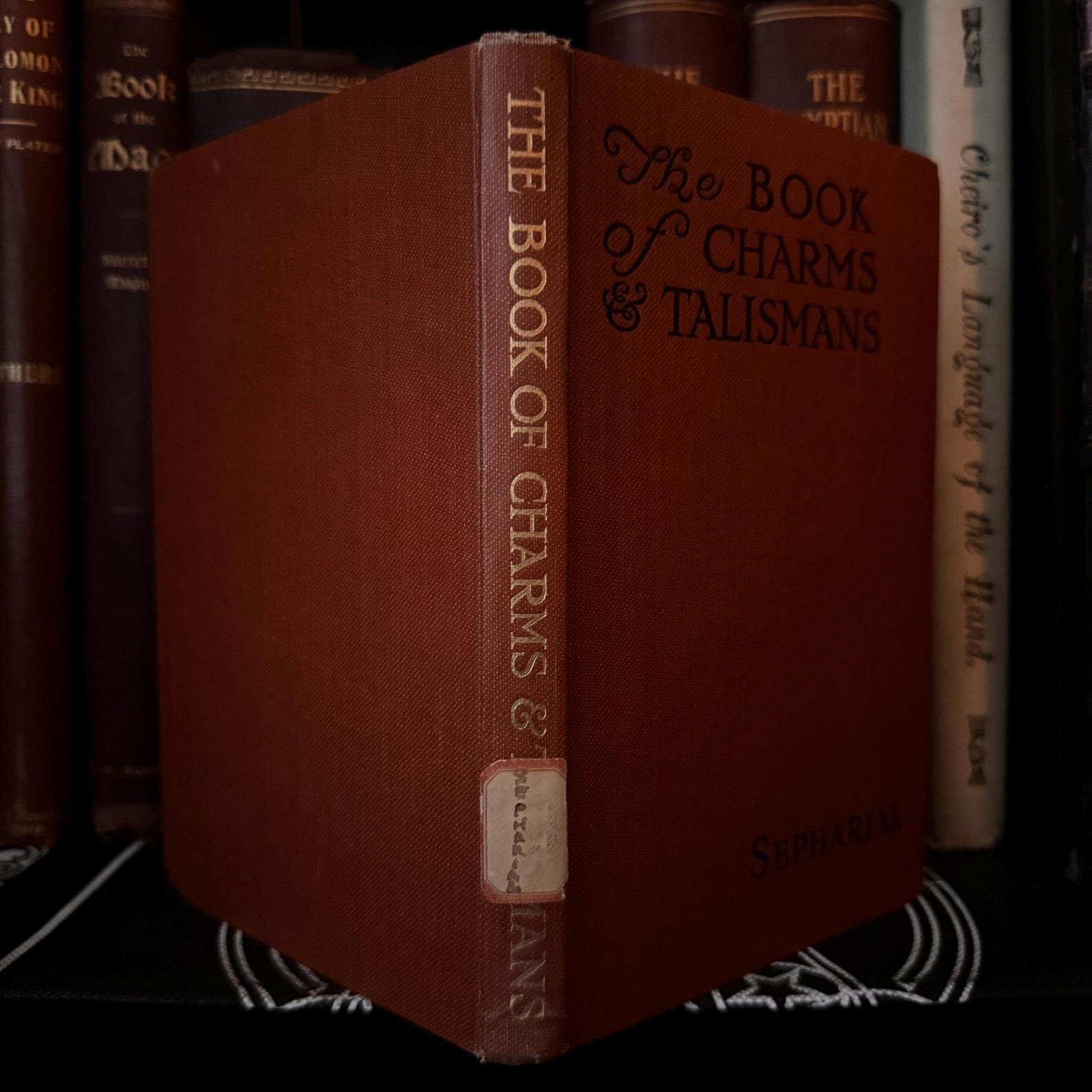 BOOK of CHARMS & Talismans, by Sepharial Rare Occult Books Enochian ...