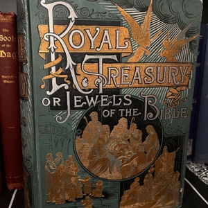 Royal Treasury or Jewels of the Bible (1889) Folio Sized Children's ...