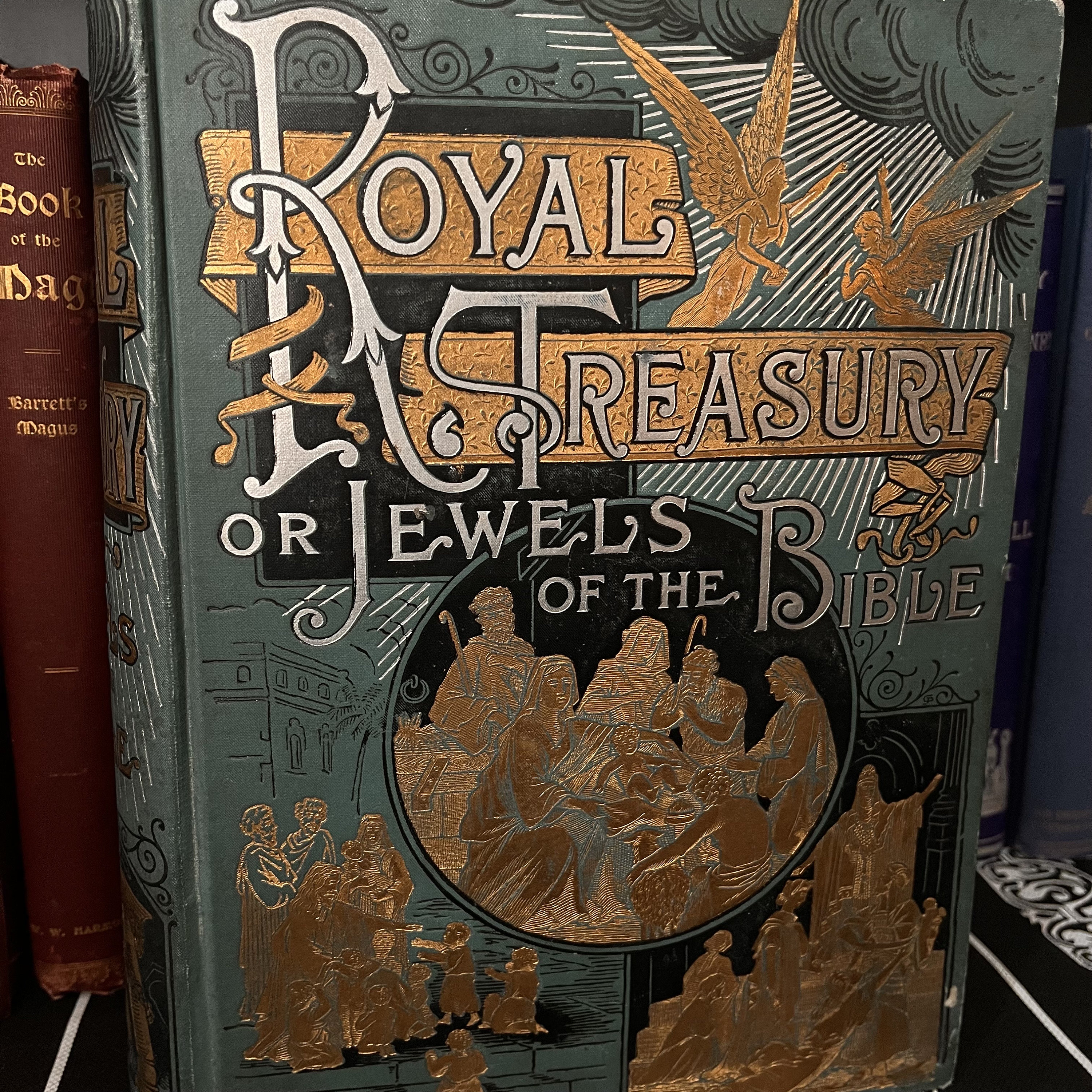 Royal Treasury or Jewels of the Bible (1889) Folio Sized Children's ...