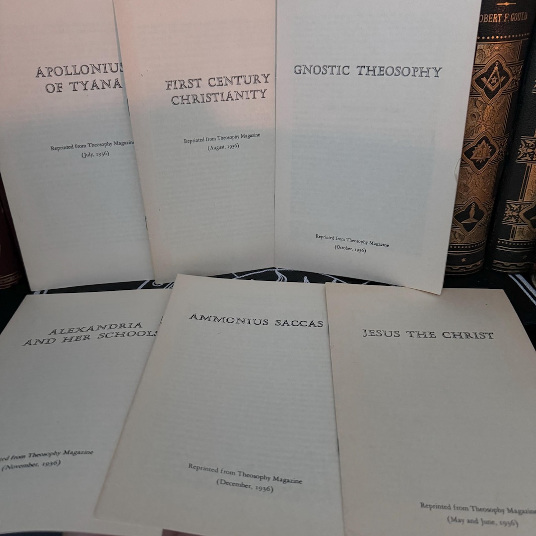 Gnostic Theosophy Magazine (15 Issues) - Rare Occult Hermeticism ...