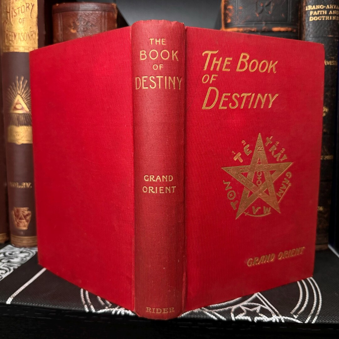 The Book of Destiny, by Grand Orient [AE Waite] (1912, First Edition ...