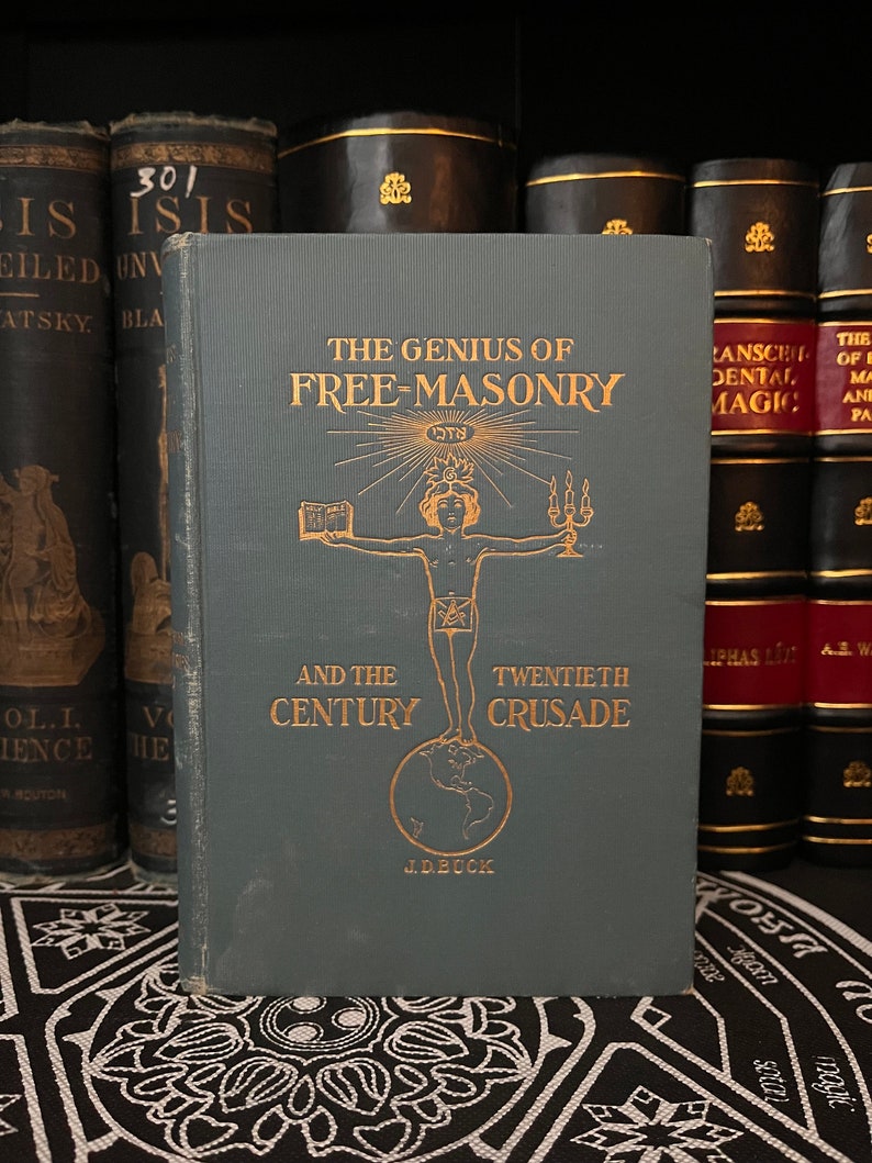 The Genius of Free-masonry, by J.D. Buck Illuminati, Rosicrucian ...