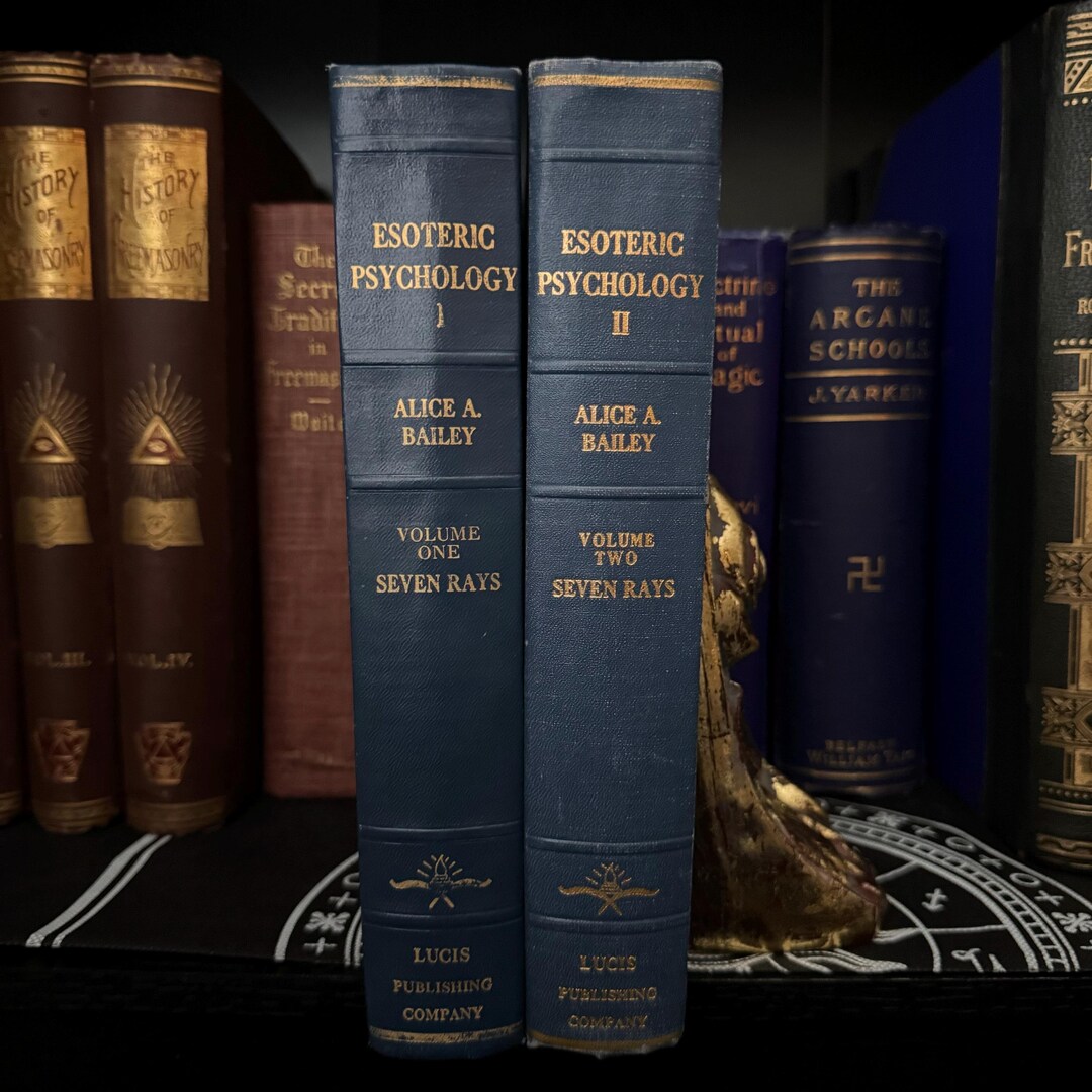 Esoteric Psychology, Alice A Bailey Vol 1 & 2 - New Age Spirituality ...