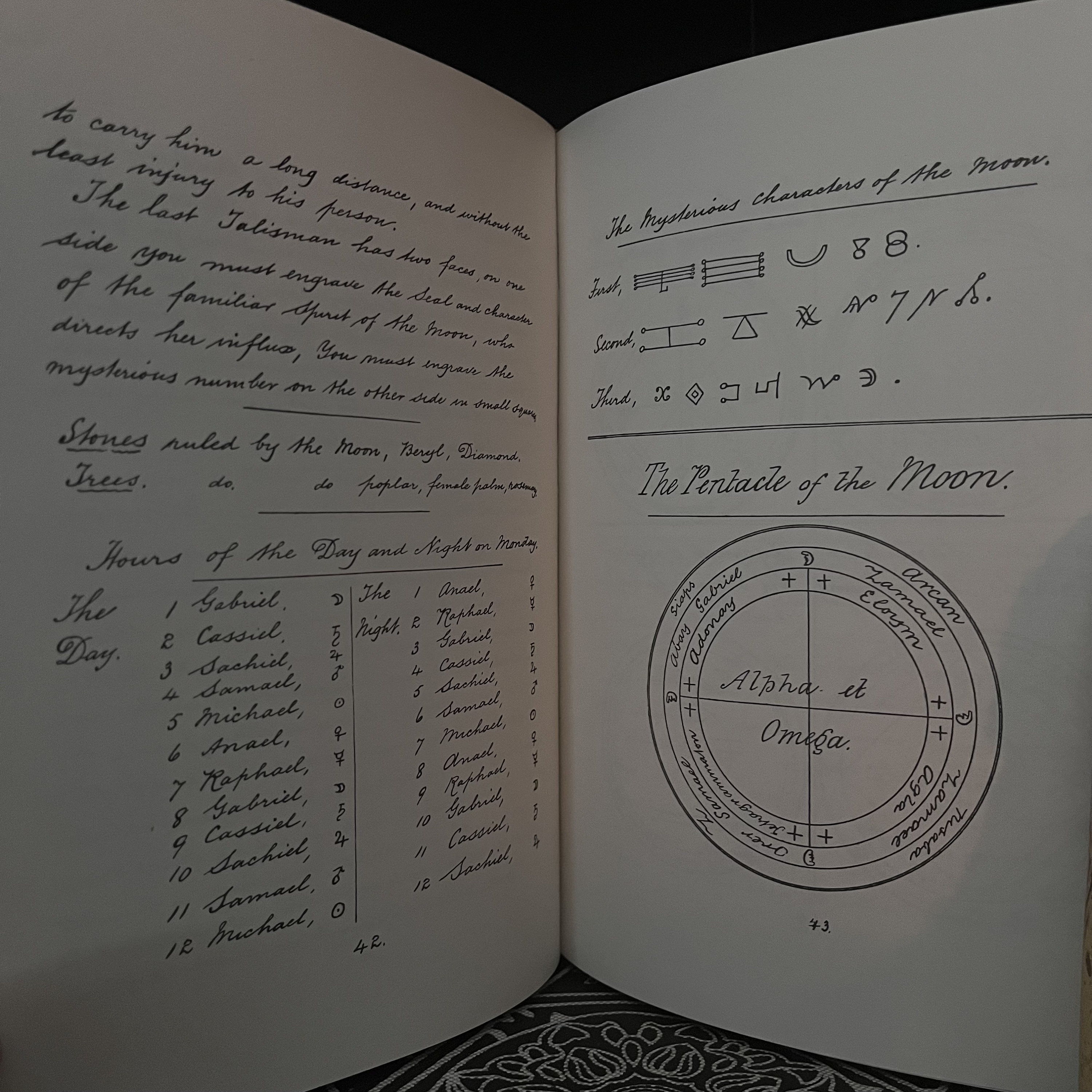 Ancient Manuscript of Talismanic Magic, by Raphael - Occult, Divination ...
