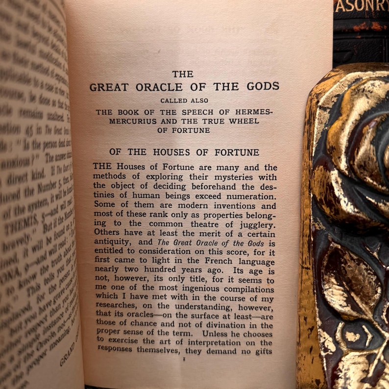 The Book of Destiny, by Grand Orient [AE Waite] (1912, First Edition ...