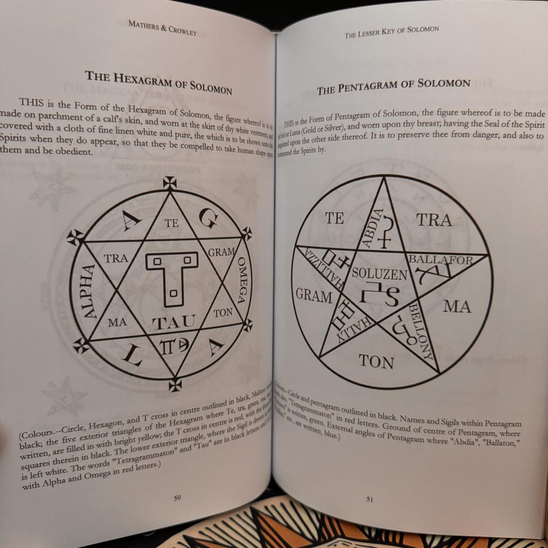 The Lesser Key of Solomon Goetia, the Book of Evil Spirits - Goetia Black Magic Witchcraft Druid ...