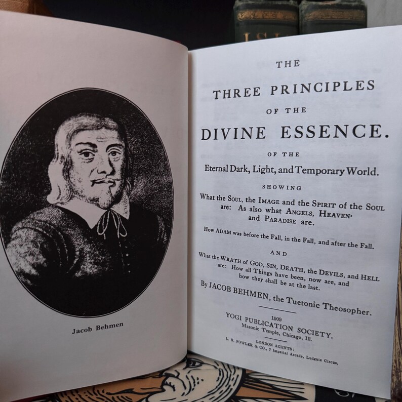 The Three Principles of the Divine Essence, by Jacob Behemn - Occult ...