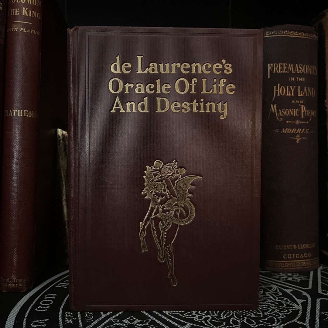 De Laurence's Oracle of Life and Destiny, by L. W. De Laurence - Occult ...