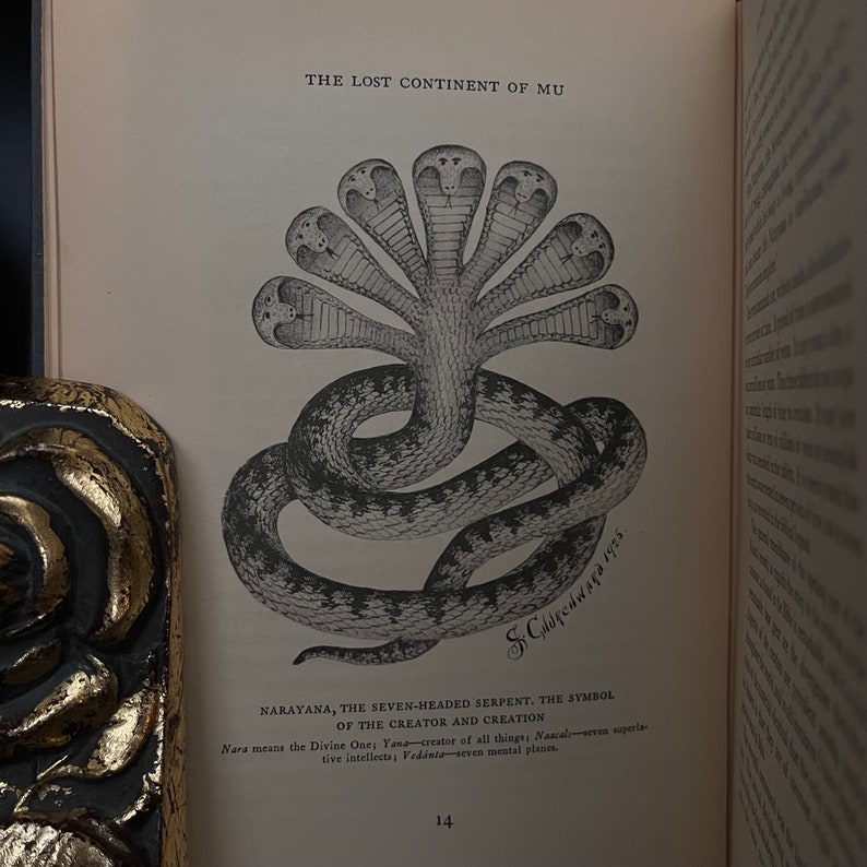 The Lost Continent of Mu, by James Churchward (1926, Signed Copy ...