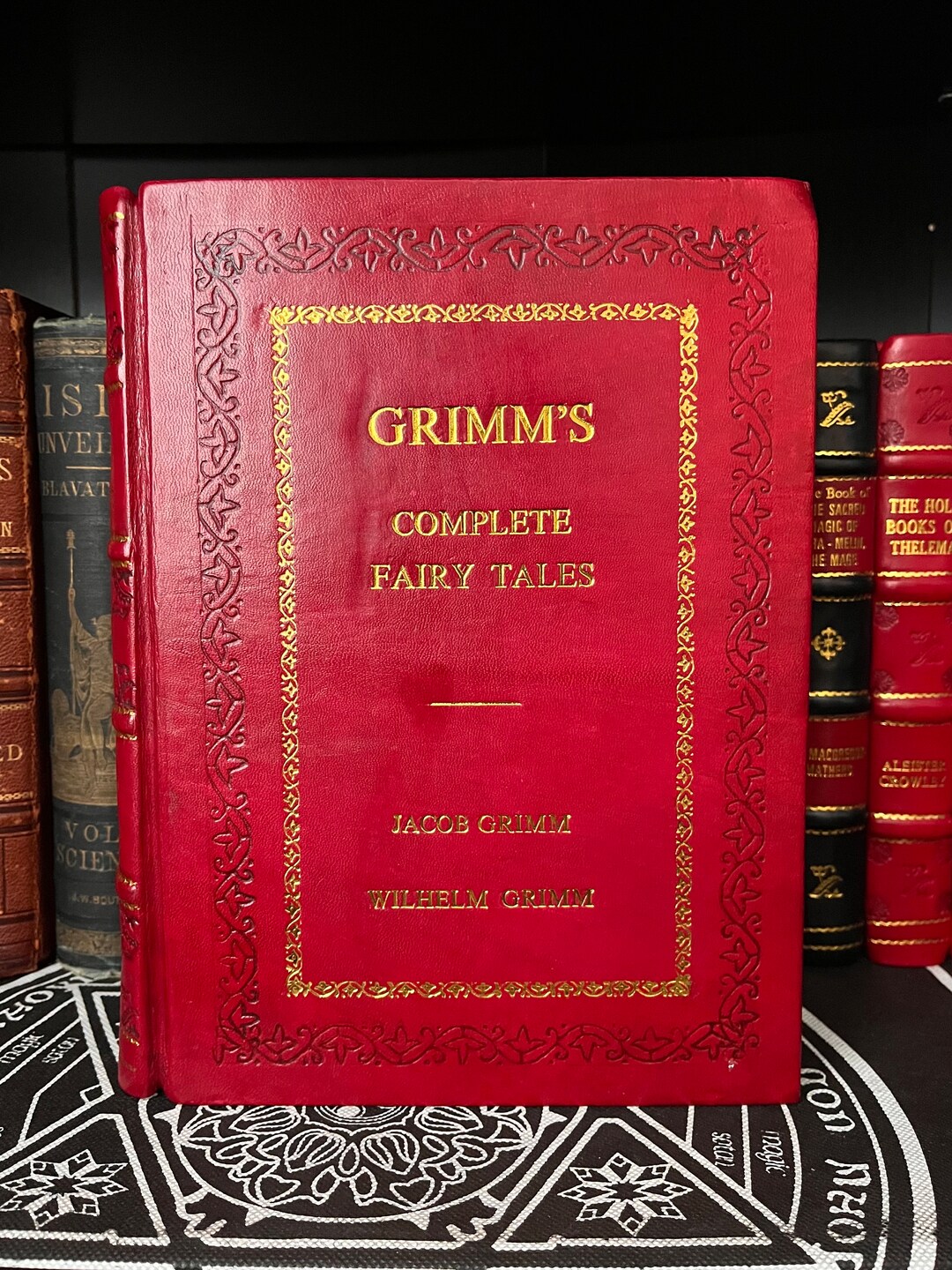 Complete Grimm's Fairy Tales Leather Bound, Gold Gilded, Children's ...