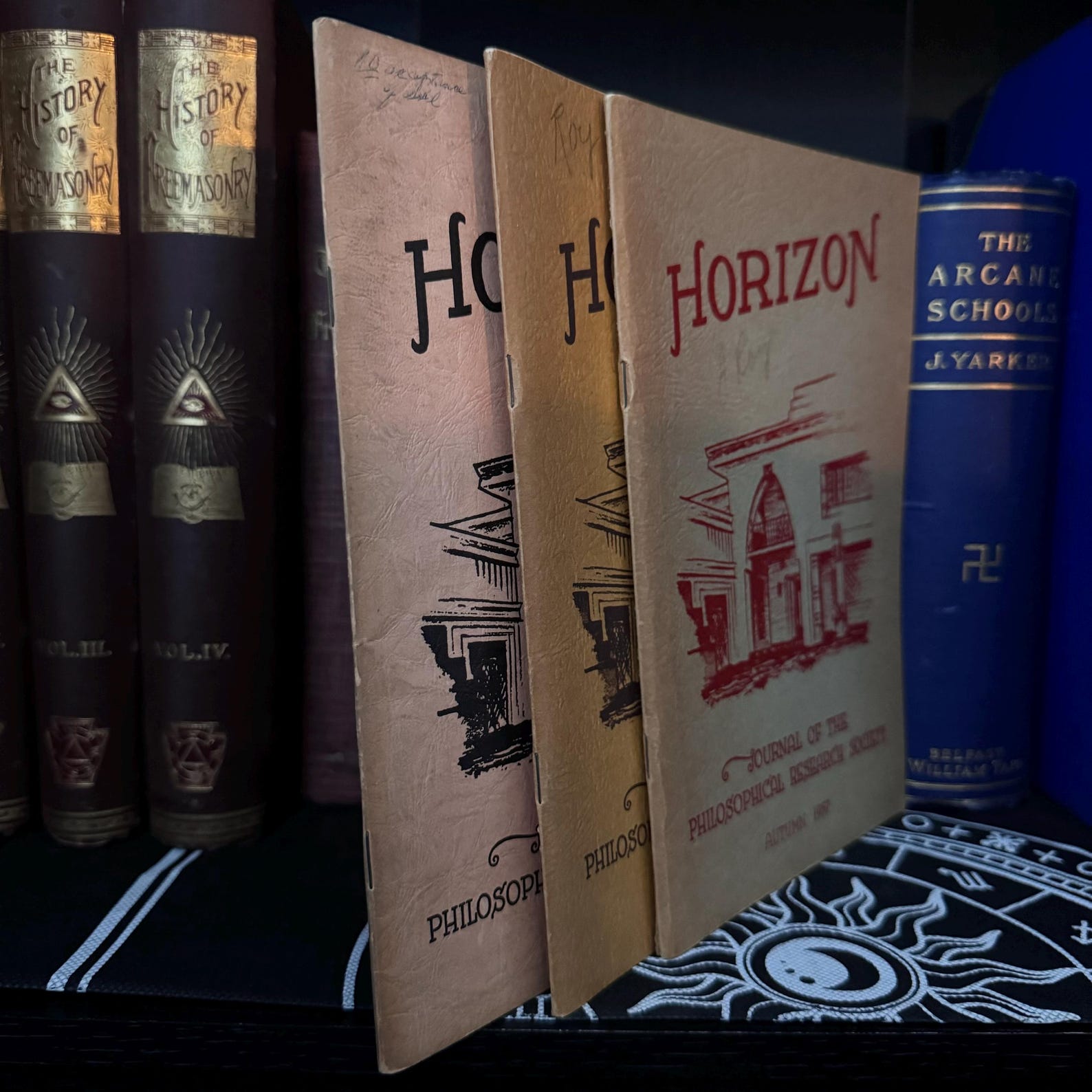 Horizon Journal Lot, Manly P Hall Philosophical Research Society ...