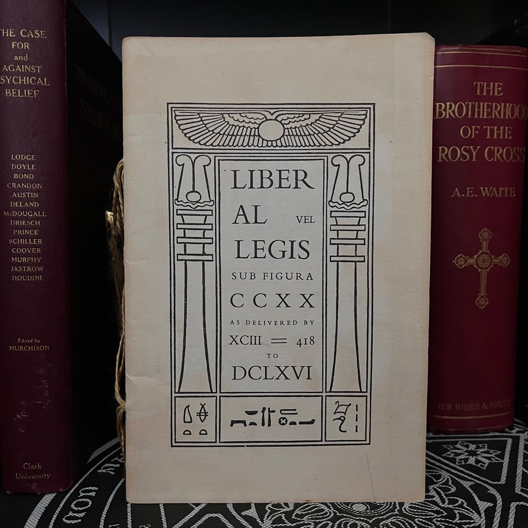 Liber Al Vel Legis by Master Therion Aka Aleister Crowley - Thelema ...
