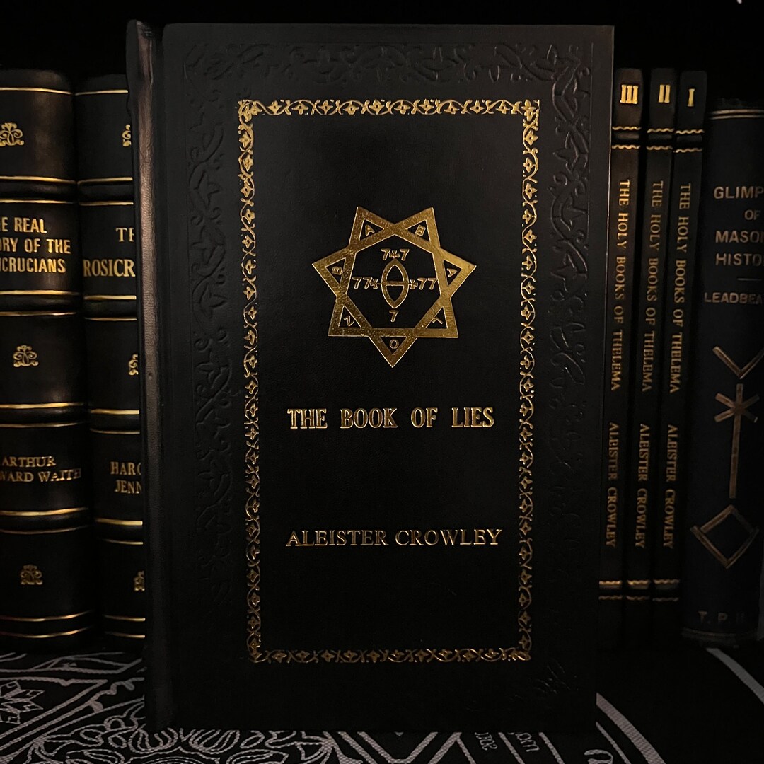 The Book of Lies, by Aleister Crowley Occult Facsimile, Black Magic ...