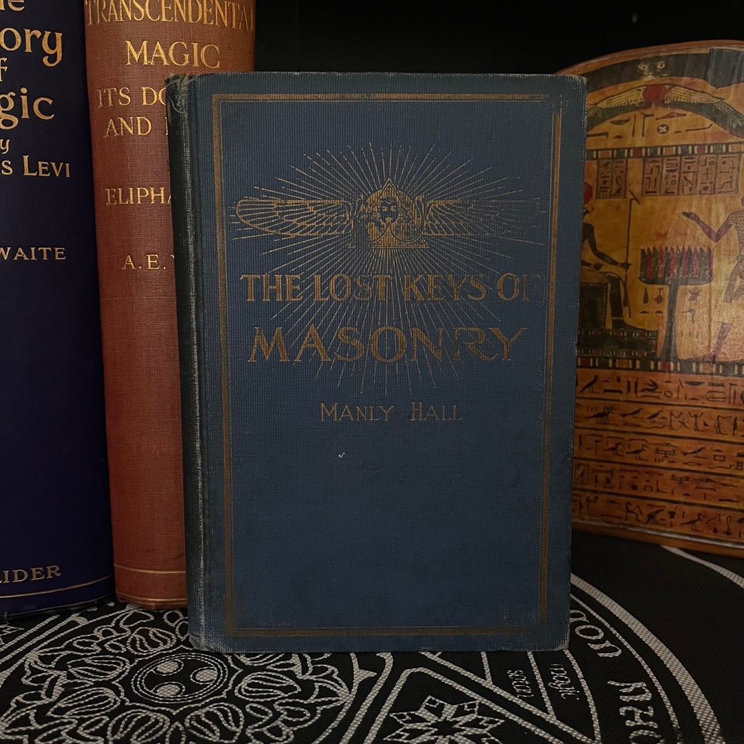 The Lost Keys of Masonry, Legend of Hiram Abiff 1924 Rare Occult Book ...