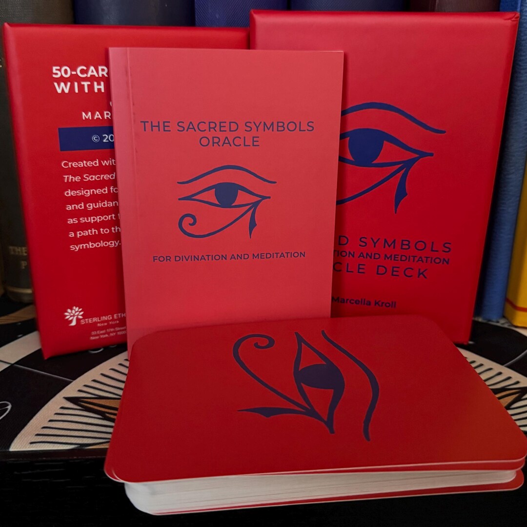 Sacred Symbols Oracle Deck - Egyptian Hermetic Occult Thelema OTO ...