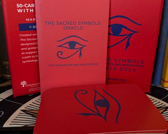 Sacred Symbols Oracle Deck - Egyptian Hermetic Occult Thelema OTO ...