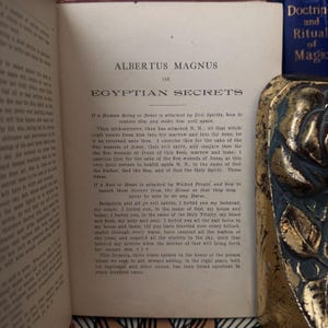 Albertus Magnus Egyptian Secrets - Rare Occult Books Hermeticism ...