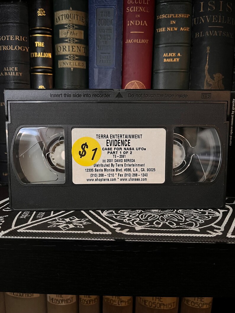 Evidence the Case for NASA Ufos VHS Golden Dawn New Age - Etsy
