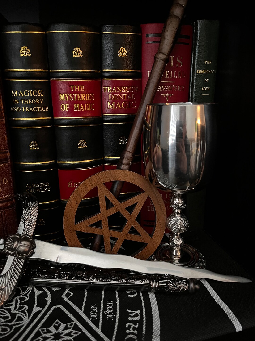 High Magick Ritual Supplies Golden Dawn, Elemental Weapons, Earth Magic ...