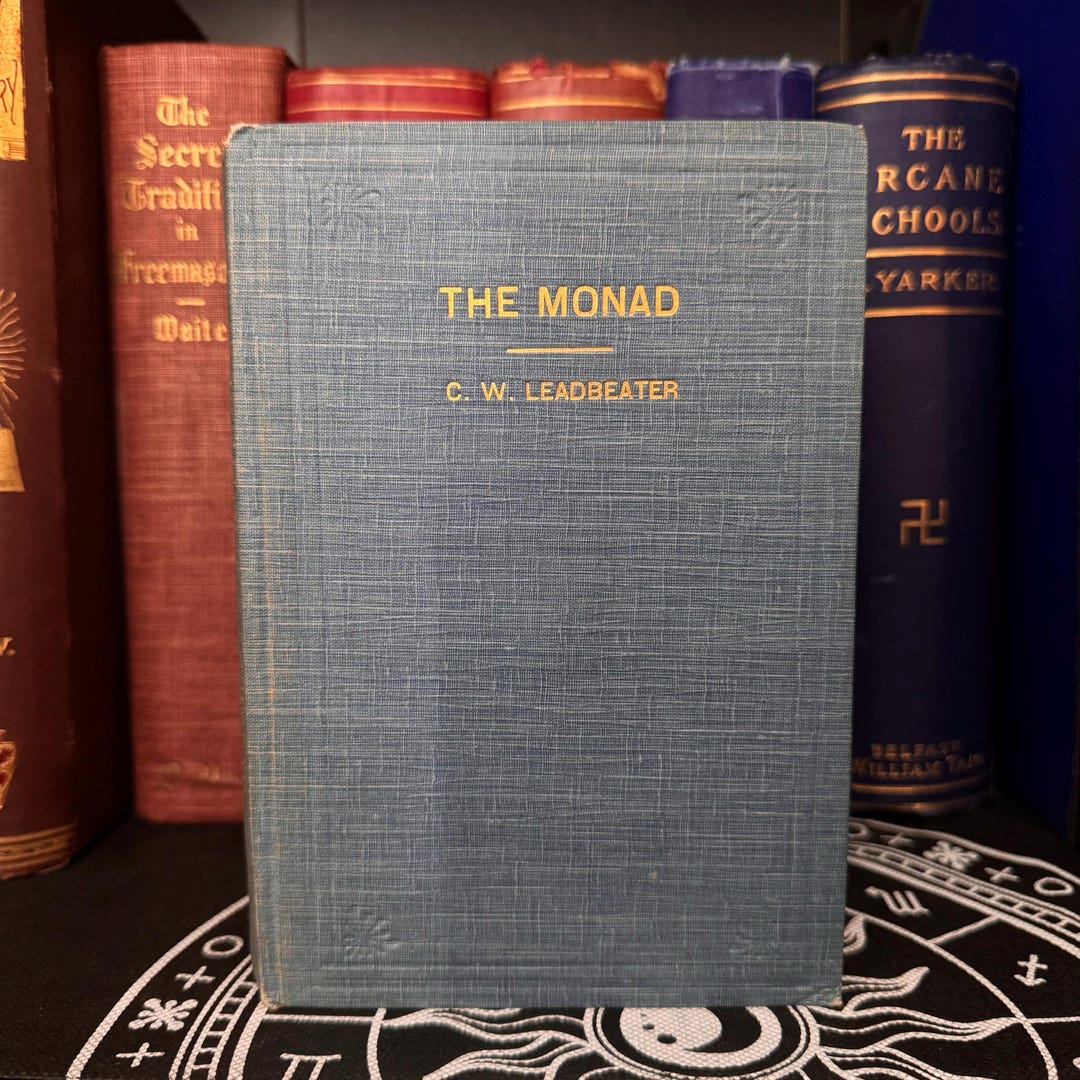 The Monad, C W Leadbeater 1920 -theosophy Occult Hermetic Temple ...