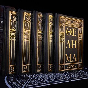 HOLY BOOKS of THELEMA Vol. 1-5, by Aleister Crowley Occult Facsimile ...