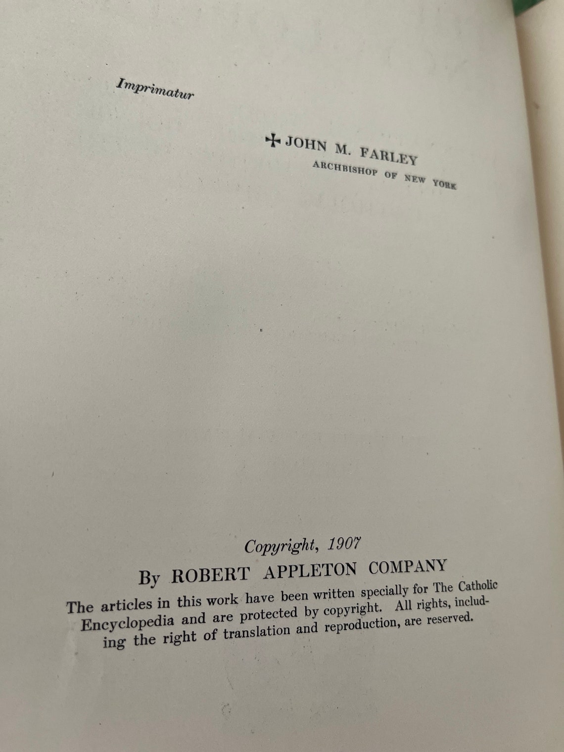 The Catholic Encyclopedia Complete 15 Vol. Set + Index **rare First Edition** - Antiquarian ...