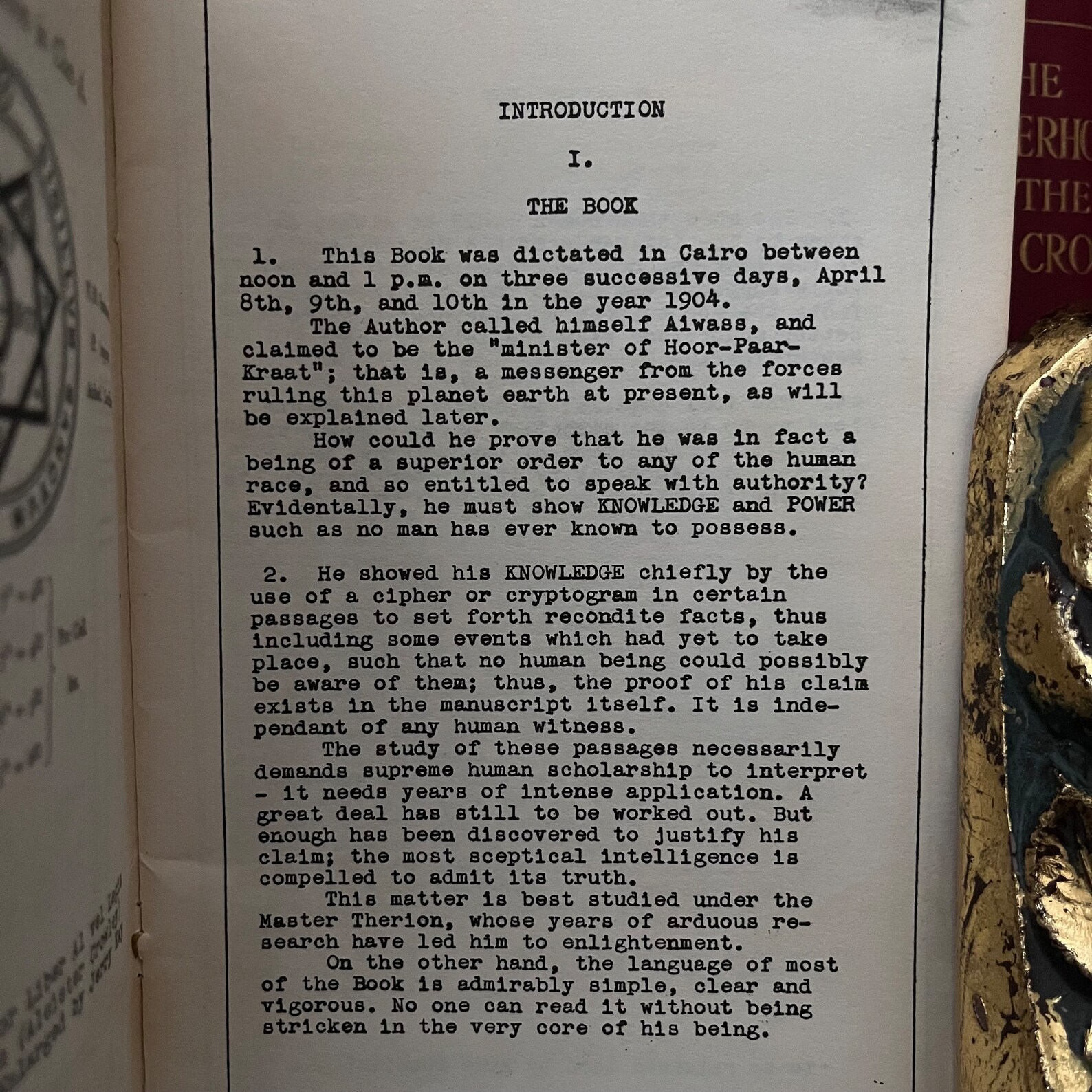 Liber Al Vel Legis by Master Therion Aka Aleister Crowley - Thelema ...