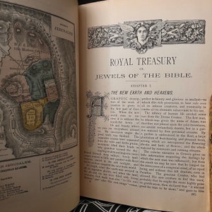 Royal Treasury or Jewels of the Bible (1889) Folio Sized Children's ...