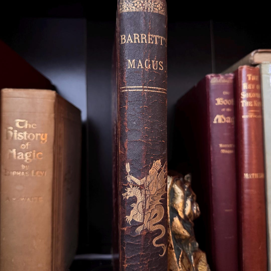 Barret's Magus, Francis Barrett 1875 - Occult Hermetic Kabbalah Grand ...