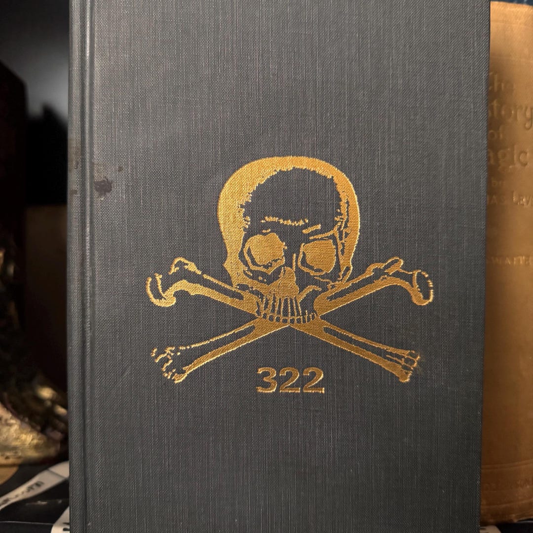 Skull and Bones Order Secret Society Book Scarce Occult Illuminati ...