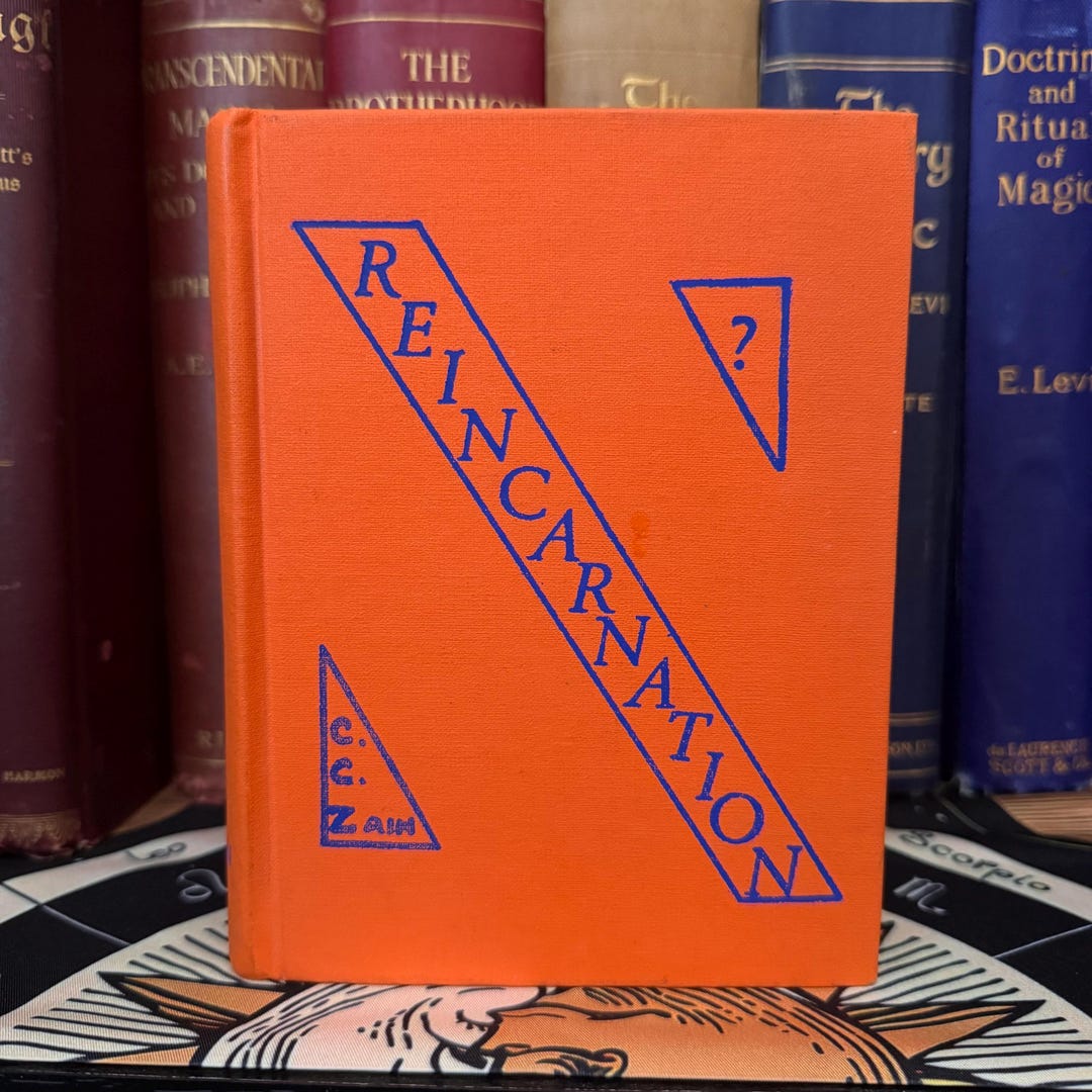 Reincarnation, by C. C. Zain & Brotherhood of Light - Super Rare Occult ...
