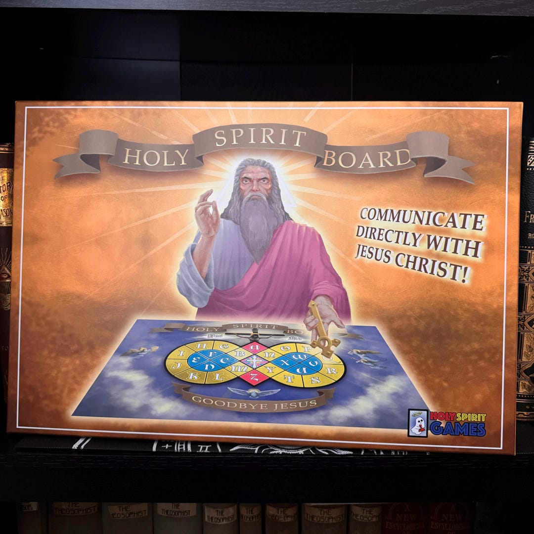 Holy Spirit Board Ouija Divination Board Superstition Occult Seance ...