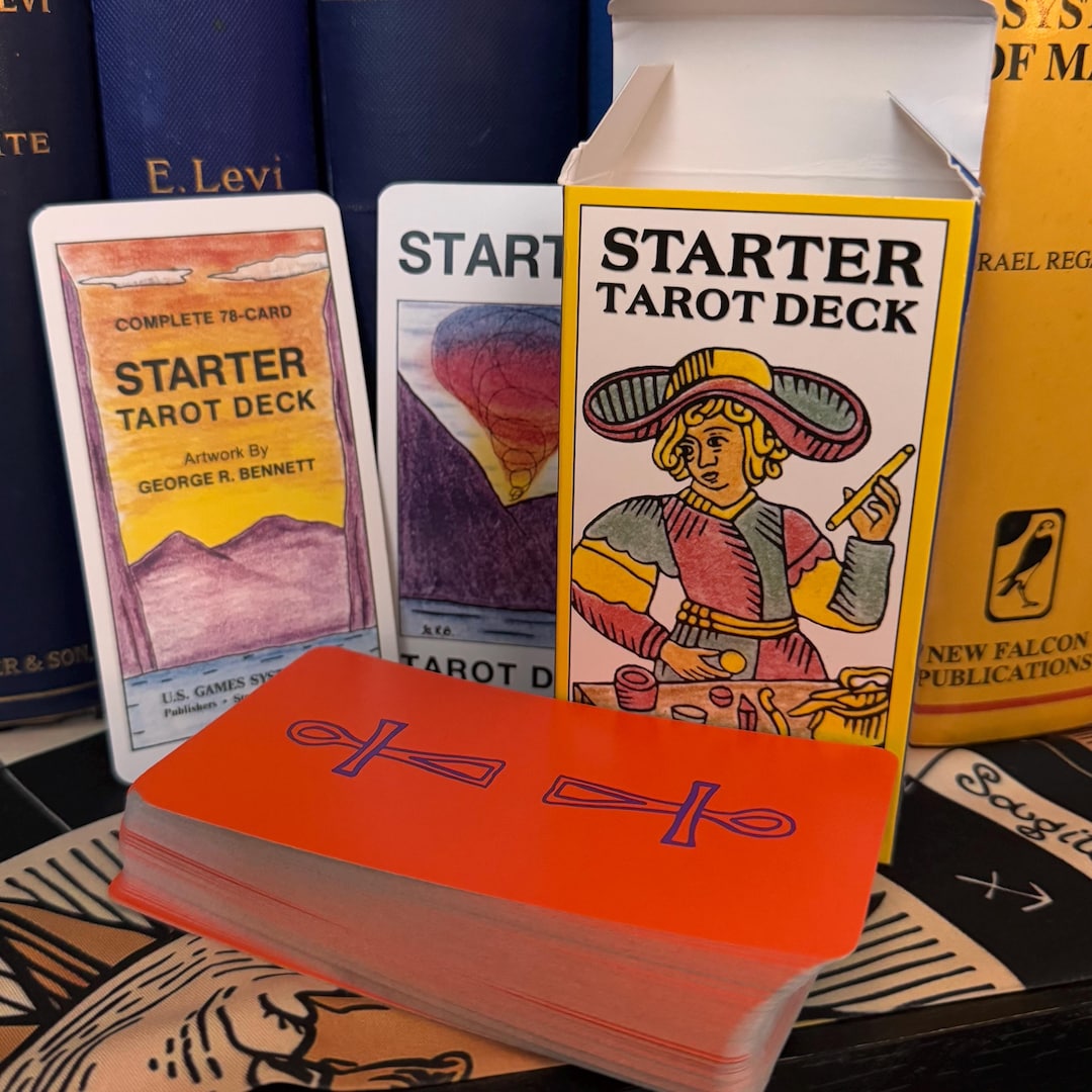Started Rider Waite Tarot Deck - Divination Tools Hermeticism Thelema ...
