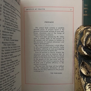 Mystics at Prayer, by H. Spencer Lewis (1960) - AMORC, Rosicrucian, New ...