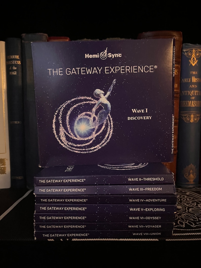 The Gateway Experience Complete Waves I-VIII CD Set, by the Monroe Institute Hemi sync, New Age ...