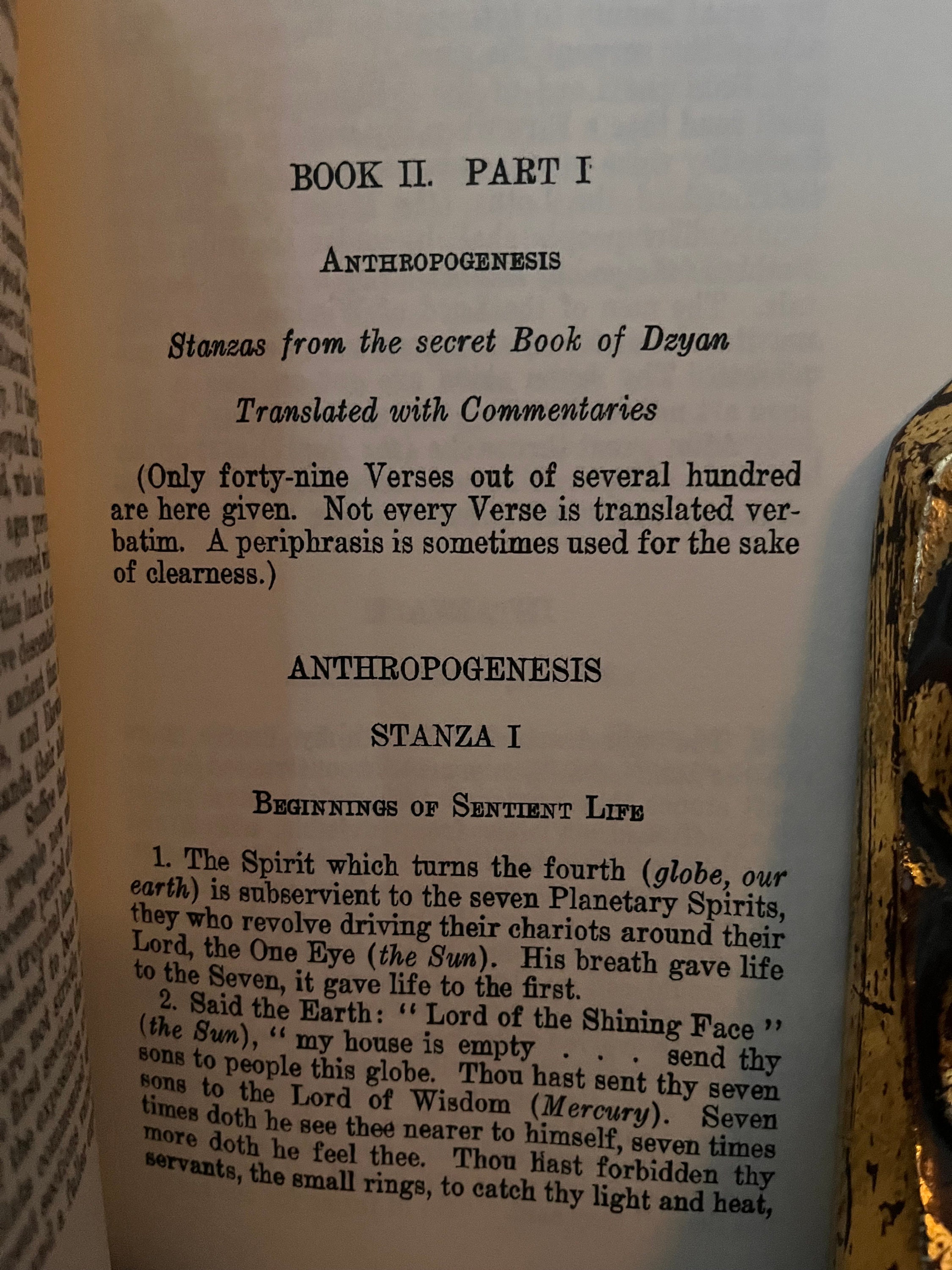 The Secret Doctrine Vol. 1 & 2 in One H. P. Blavatsky, Theosophical ...