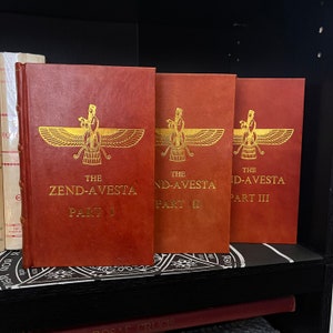 The Zend-avesta of Zoroaster Vol. 1-3 Hermeticism, Occult, New Age ...