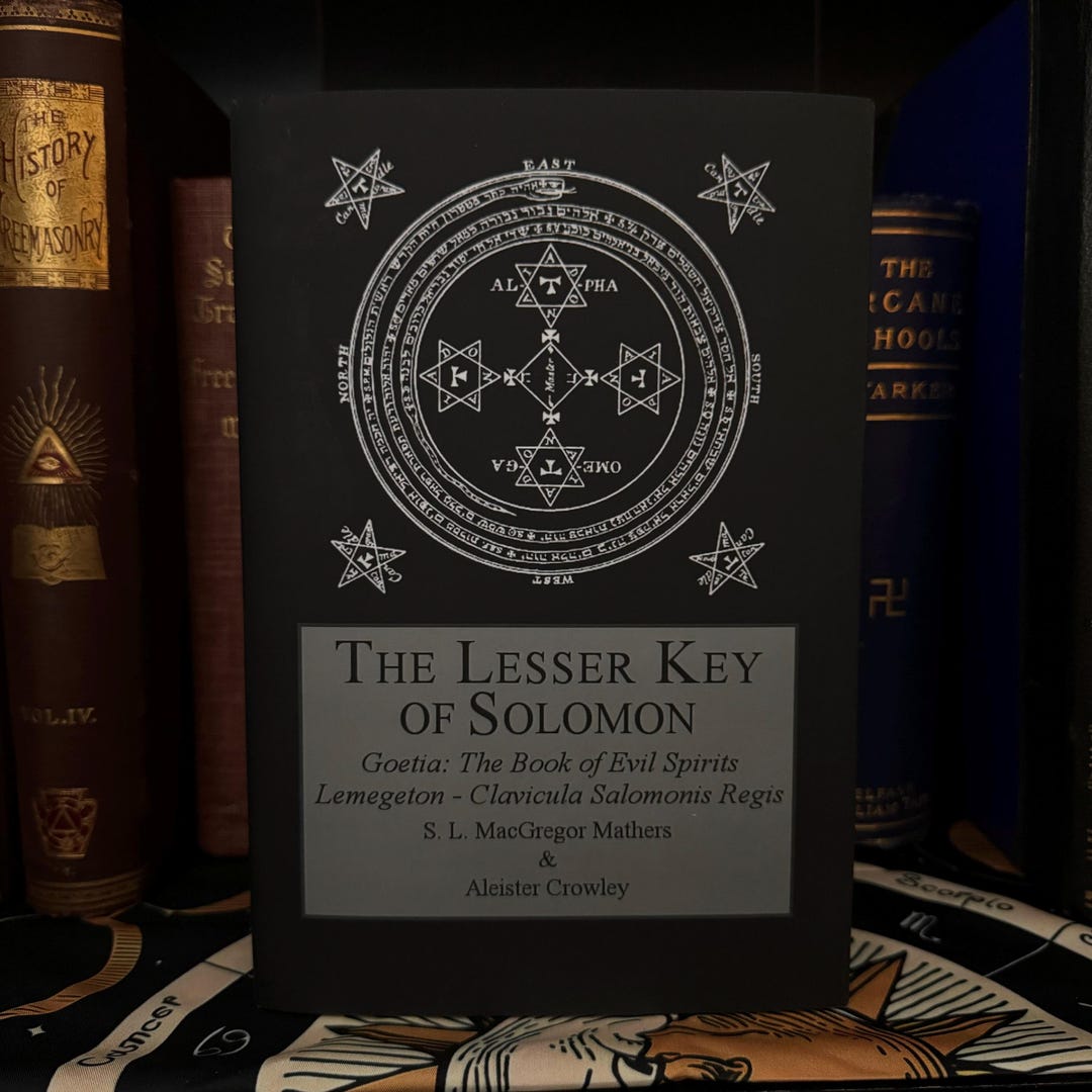 The Lesser Key of Solomon Goetia, the Book of Evil Spirits - Goetia Black Magic Witchcraft Druid ...