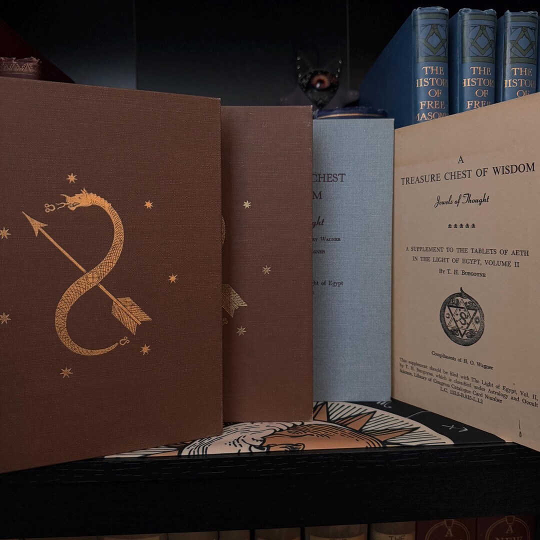 Hermetic Brotherhood Light of Egypt Complete Set - Beginner Occult ...