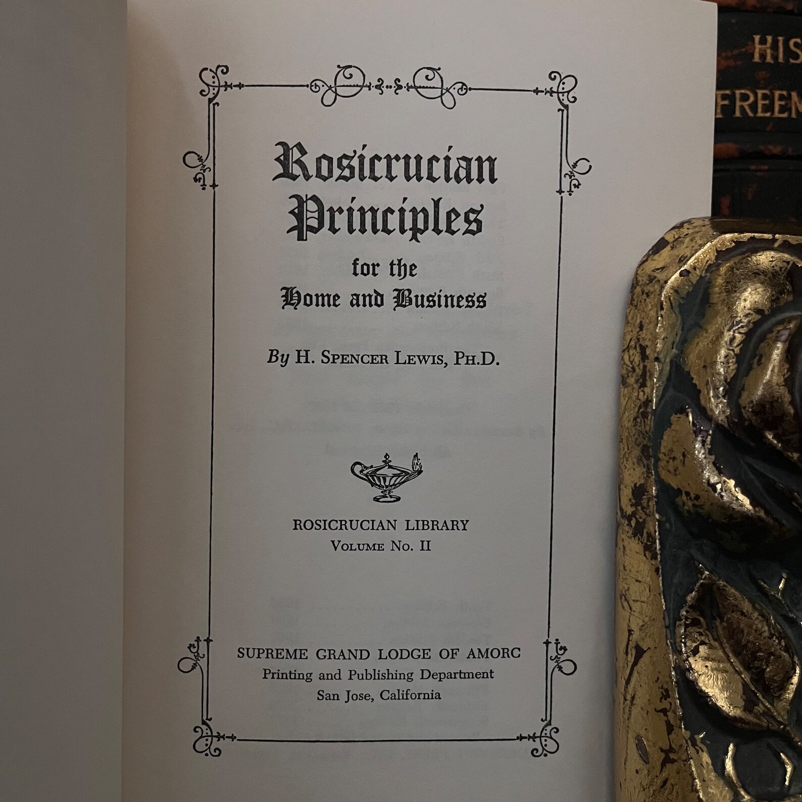 Rosicrucian Principles, by H. Spencer Lewis (1972) - AMORC, Rosicrucian ...