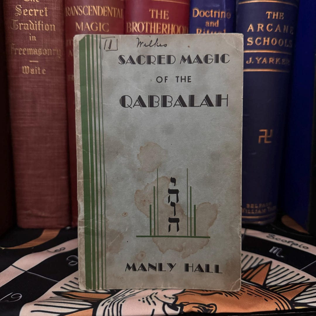 Sacred Magic of the Qabbalah, Manly P Hall - New Age Spirituality ...