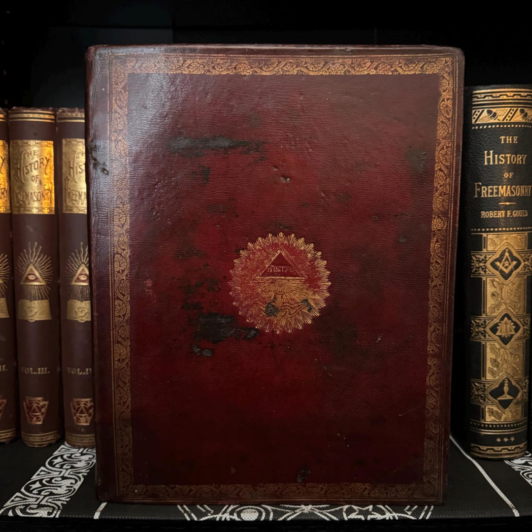 1838 All Seeing Eye YAHWEH Bible Apocrypha Old Testament Lost Gospels ...