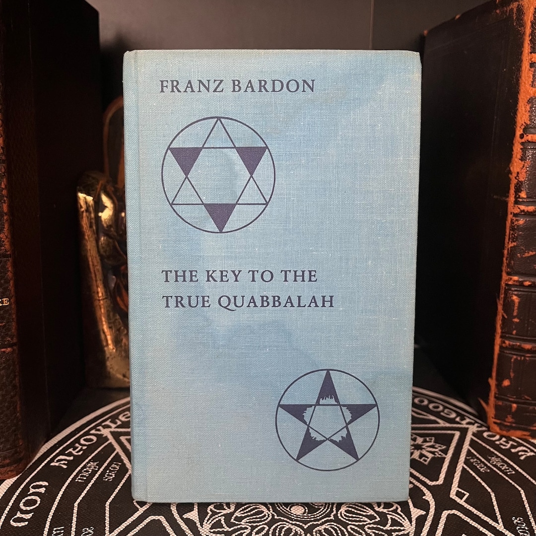 The Key to the True Quabbalah, by Franz Bardon - Occult, New Age, Theosophy, Metaphysics ...