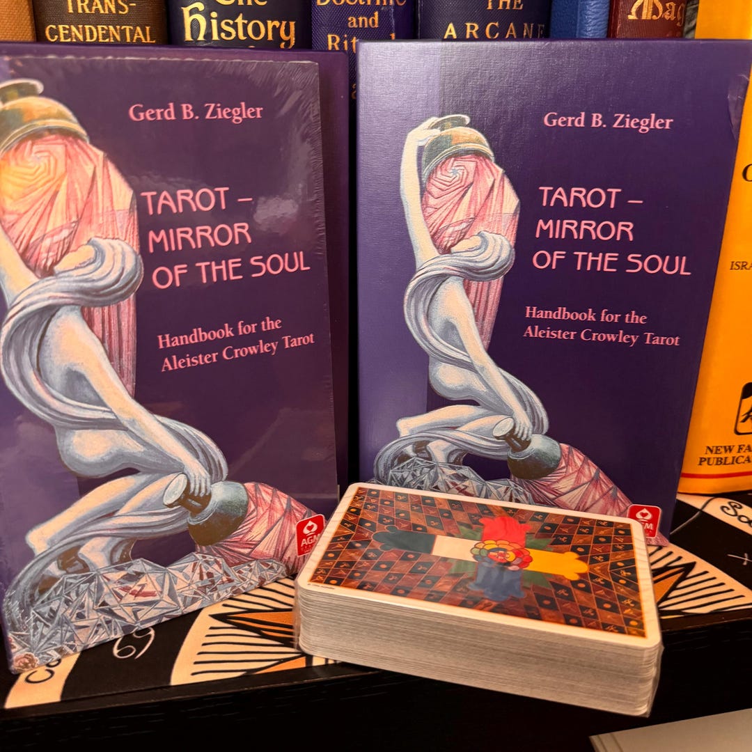 Tarot Mirror of the Soul, Aleister Crowleythoth Tarot Deck & Book ...