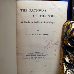 The Pathway of the Soul 1912 - Occult Books Astro-theology Hermetic ...