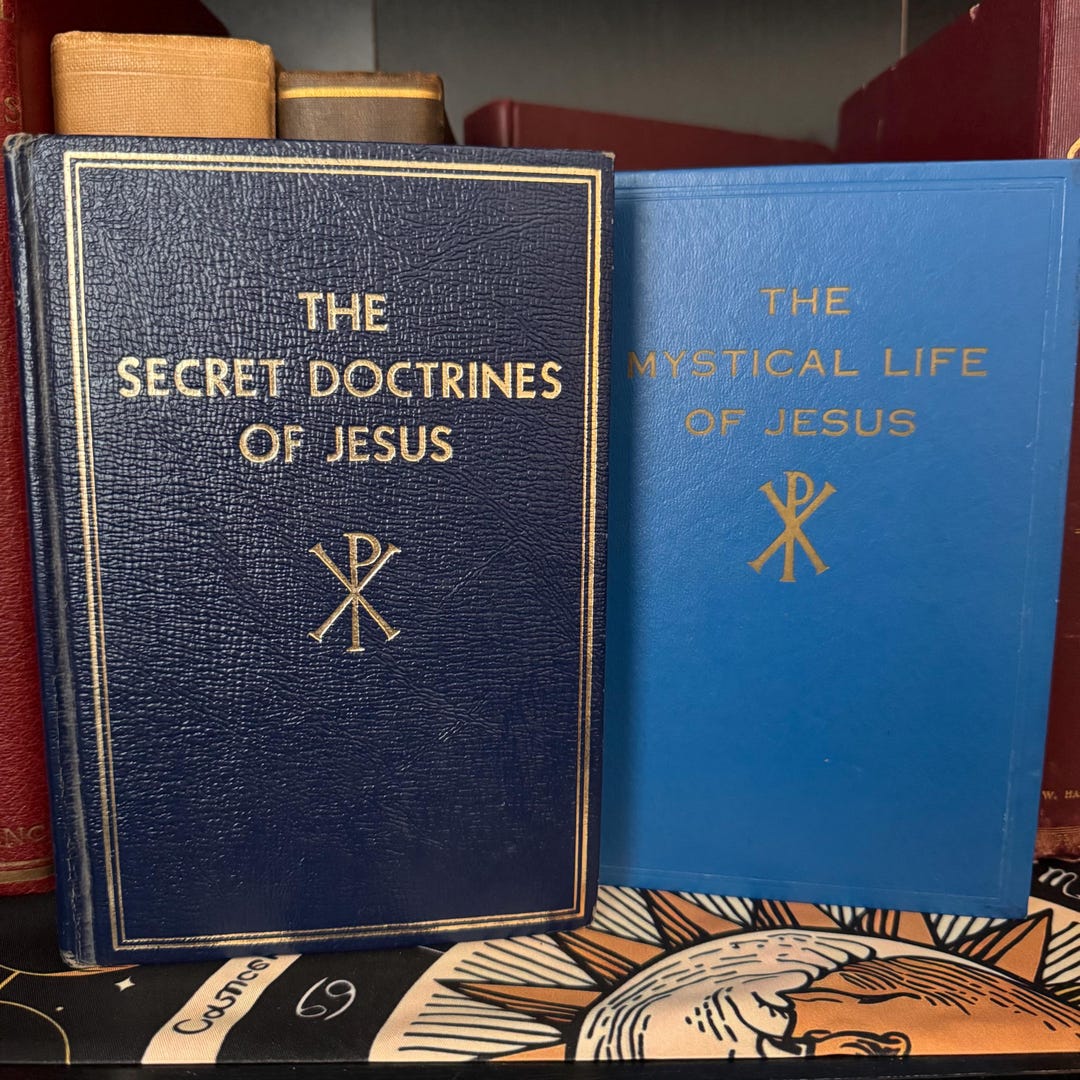 AMORC Mystical Jesus Book Set Metaphysical Rosicrucian Occult ...