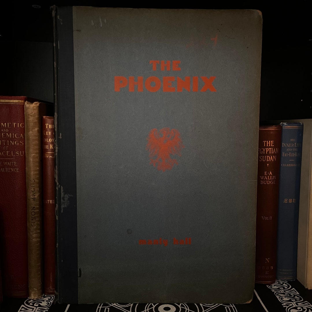 The Phoenix, by Manly P Hall (signed First Edition) - Illuminati Rare ...