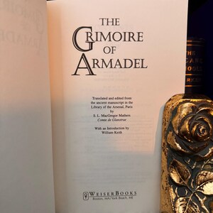 GRIMOIRE of ARMADEL, Sl Macgregor Mathers - Occult Goetia Black Magic ...